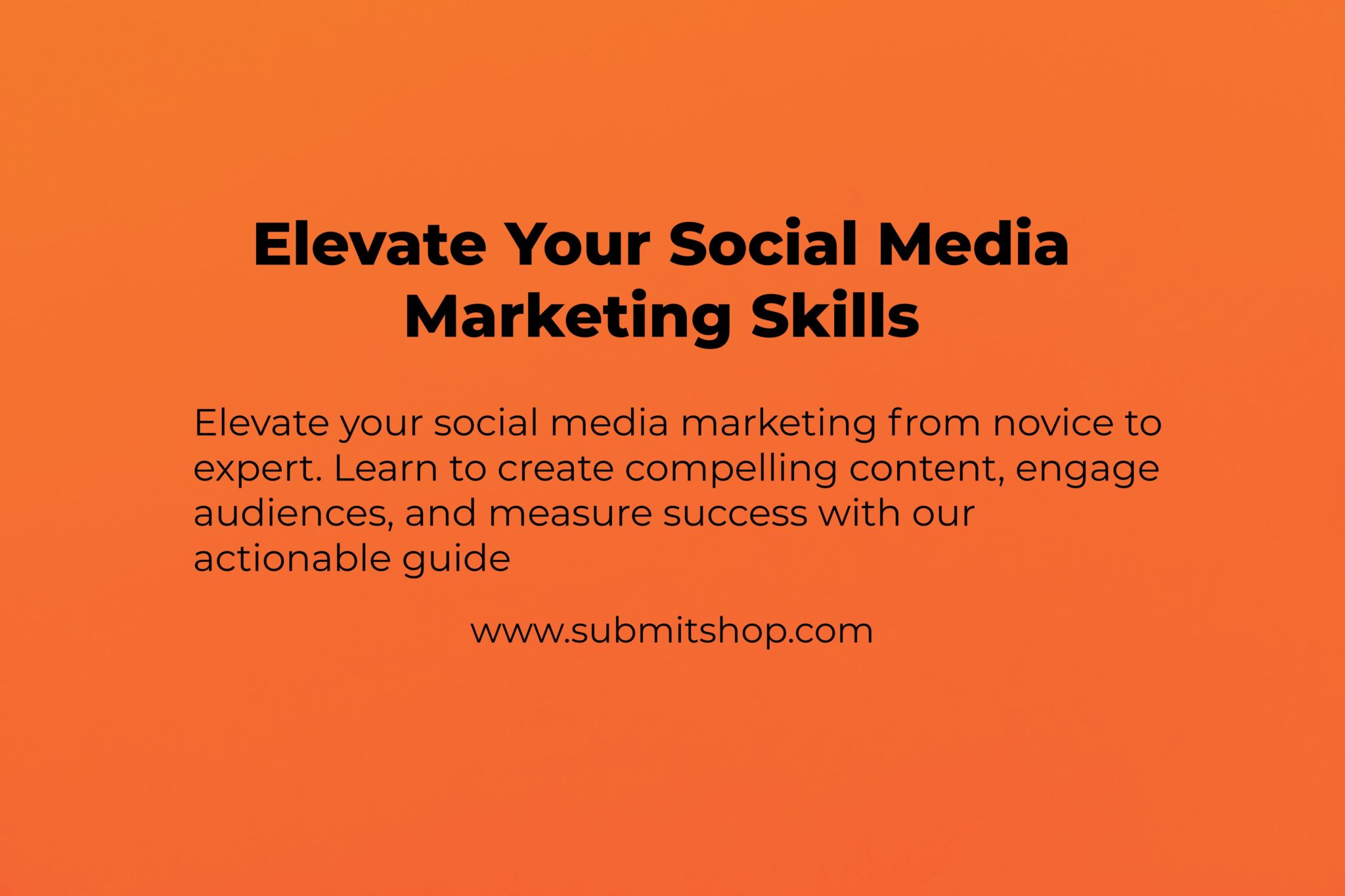 From Novice to Pro: Elevating Your Social Media Skills with Strategic ...