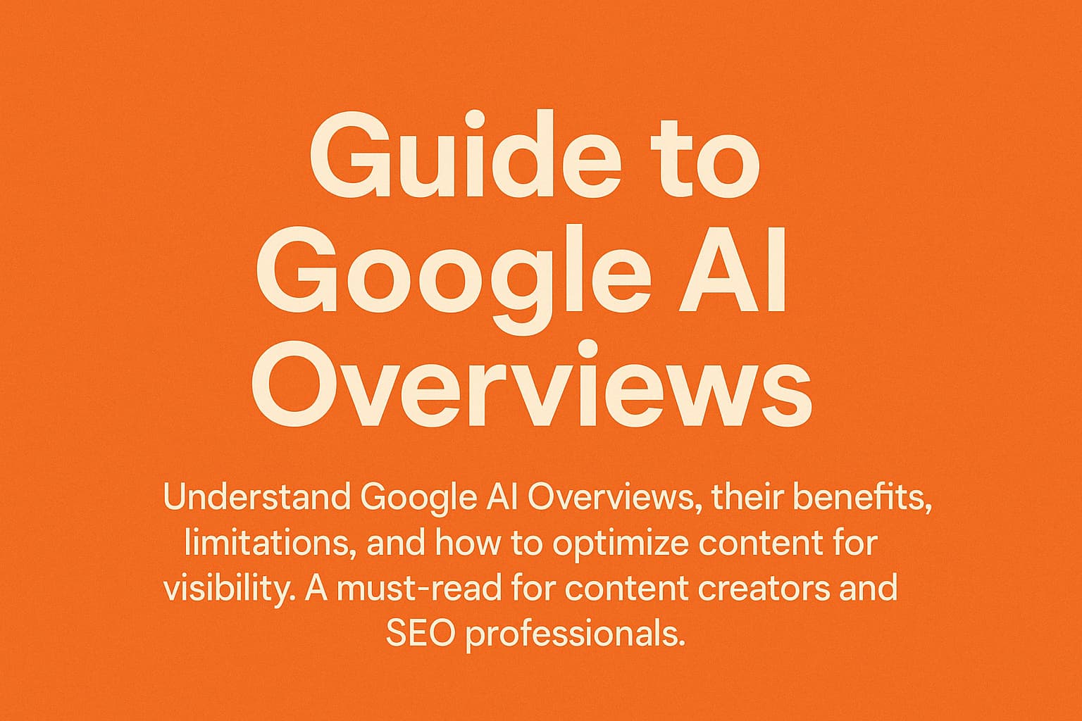 Guide to Google AI Overviews: Features, SEO Impact, and Optimization Tips - SubmitShop