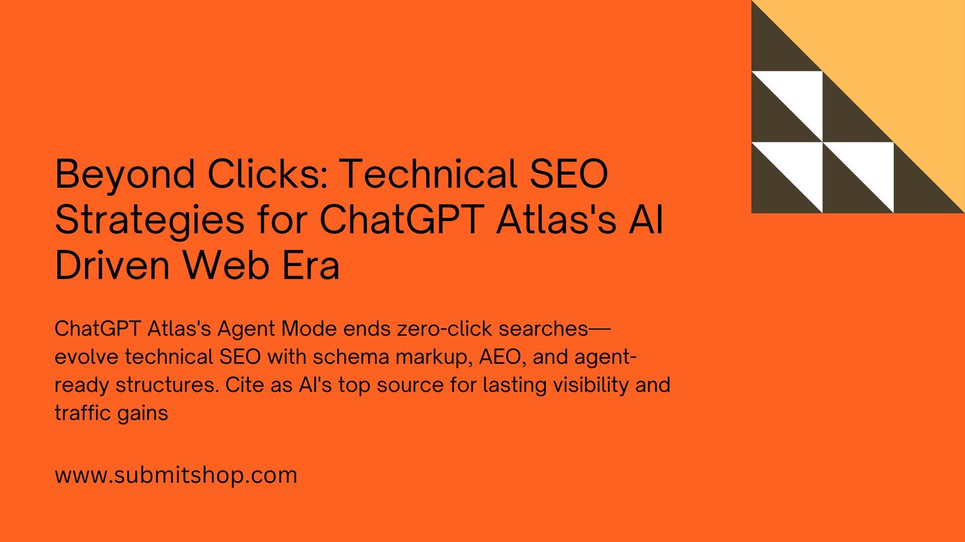 The End of the Click: Why Technical SEO Must Evolve for ChatGPT Atlas’s ...